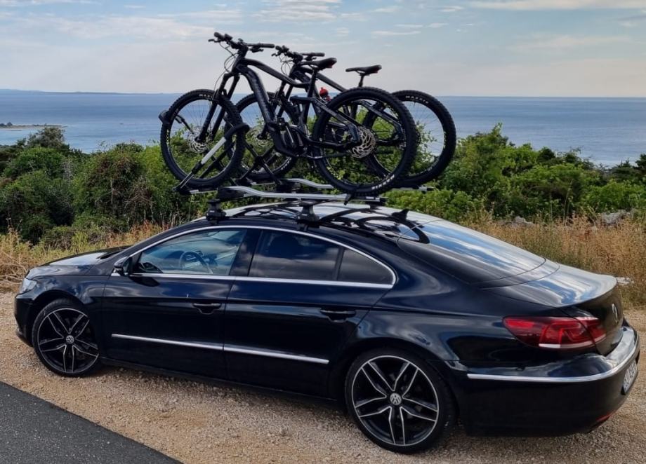 Passat CC THULE krovni nosači, najjači model WINGBAR EVO BLACK