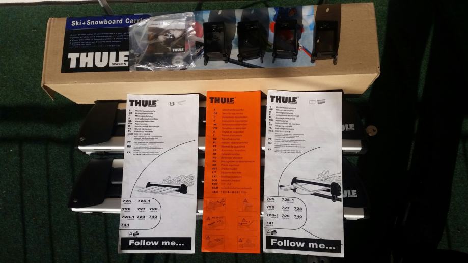 THULE 726 krovni nosač za skije