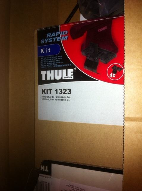 Thule 594xt sidearm krovni nosac za bicikl, kit 1323