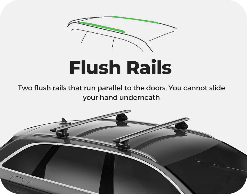 THULE GLAVE EVO FLUSH RAIL 710600
