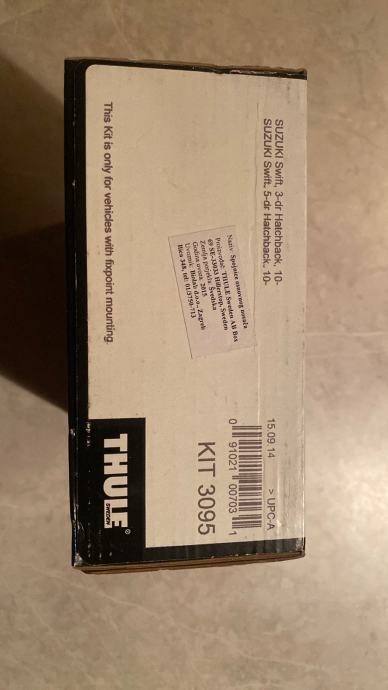 THULE KIT 3095 SUZUKI SWIFT