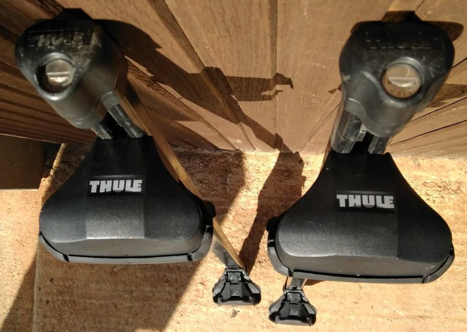 Thule krovni nosači Rapid 755 i šipke 125cm