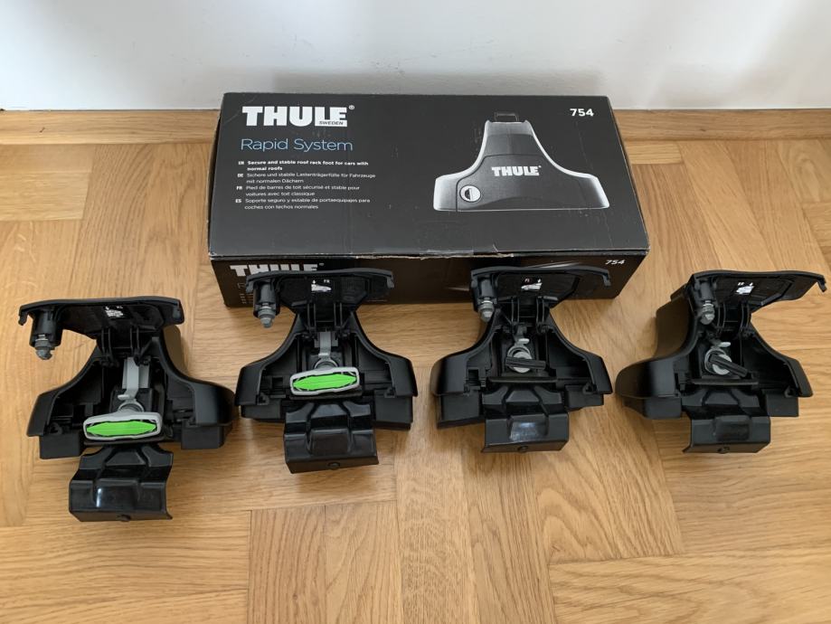Thule Rapid System 754 + Kit 1462 (Audi A4)