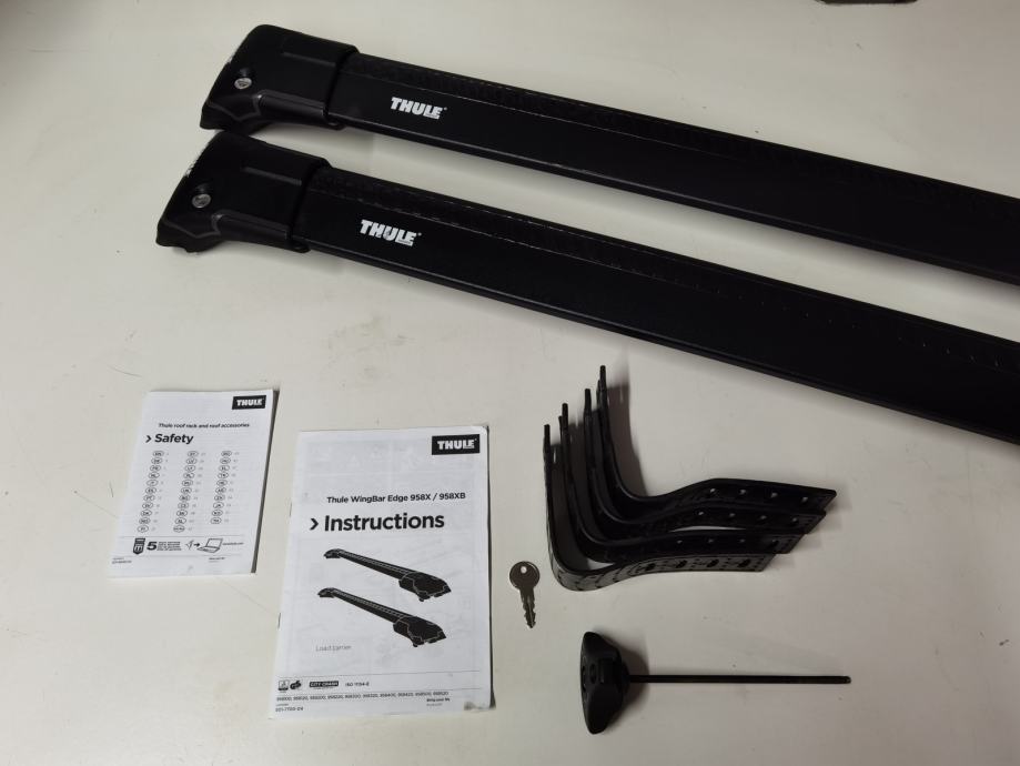 THULE Wingbar Edge 9582 Black krovni nosači