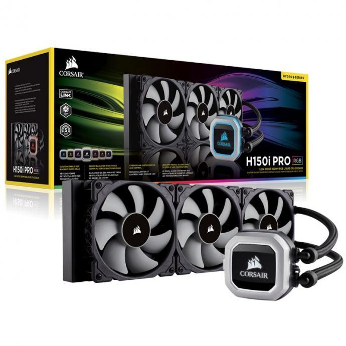 Corsair Hydro Series™ H150i PRO RGB Liquid Cooler