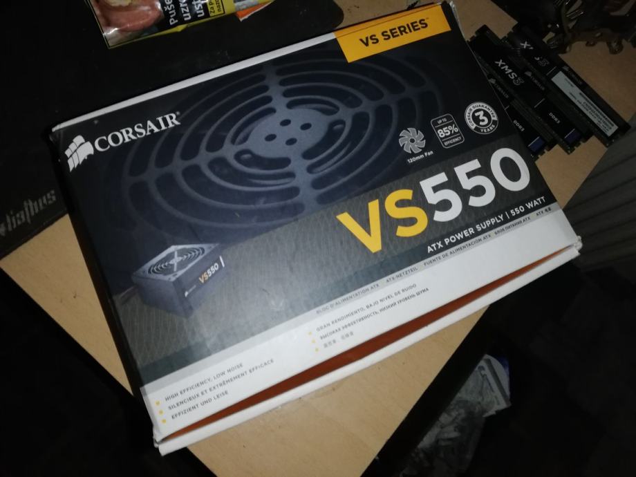 Corsair vs 550w