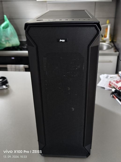 Ms Armor v710 medium Atx tower, Novo