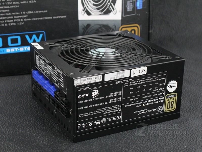 Napajanje SilverStone Strider 600W, 80+ Bronze certifikat, Modularno