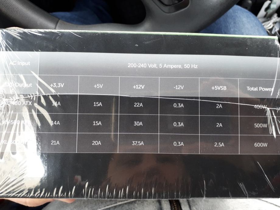 Napanjanje Kolnik 600w 80 plus bronze.