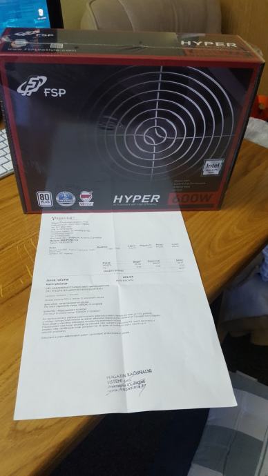 Prodajem napajanje hyper 600 fsp