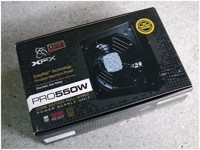 XFX 550W core edition 80 + bronze.
