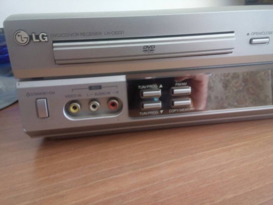 Lg dvd/cd/vcr receiver LH C6231