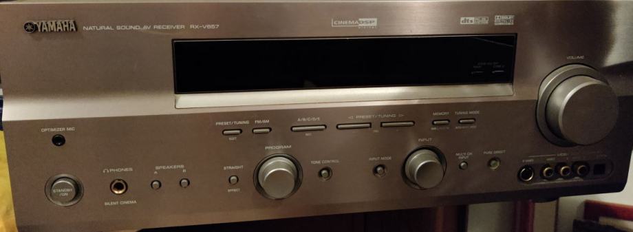Yamaha A/V receiver RX-V657 kućno kino