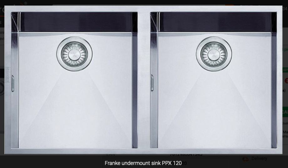 Novi sudoper Franke PPX 120