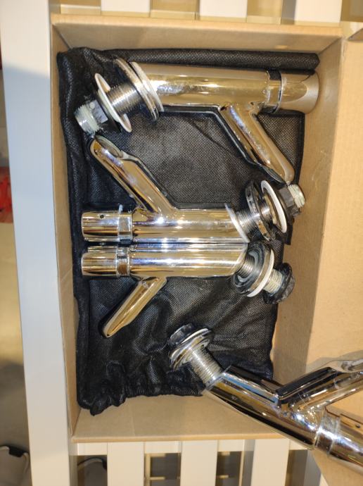 Idral potisne špine ili pipe crom! Kao nove! Novo