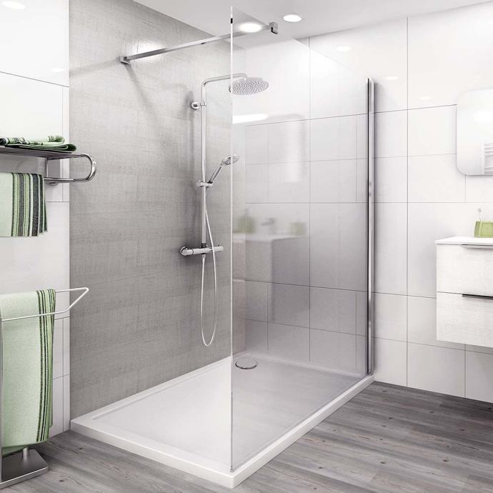 TUS KABINA = TUŠ KADA +STAKLENI PARAVAN 120 cm NOVO!!! 2500 KN KOMPLET