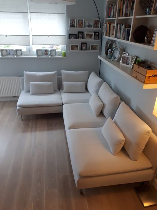 IKEA Soderhamn kutna garnitura