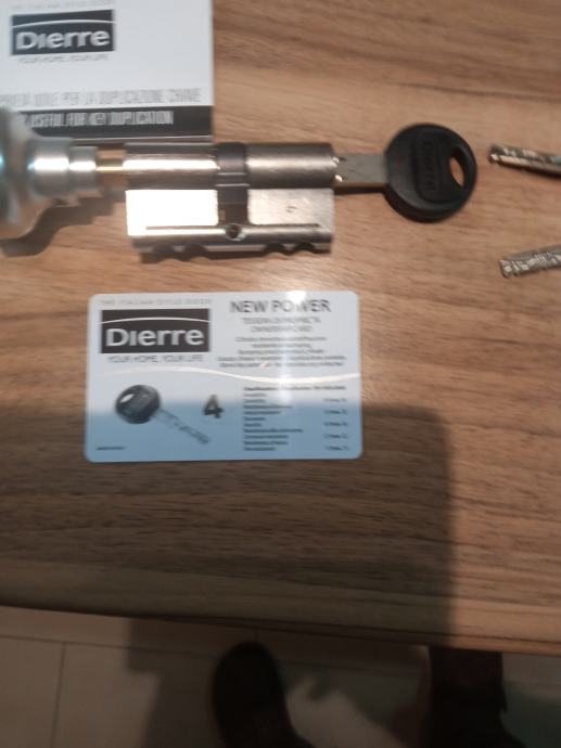 Dierre NEW POWER Sigurnosne kodirane brave za ulazna vrata