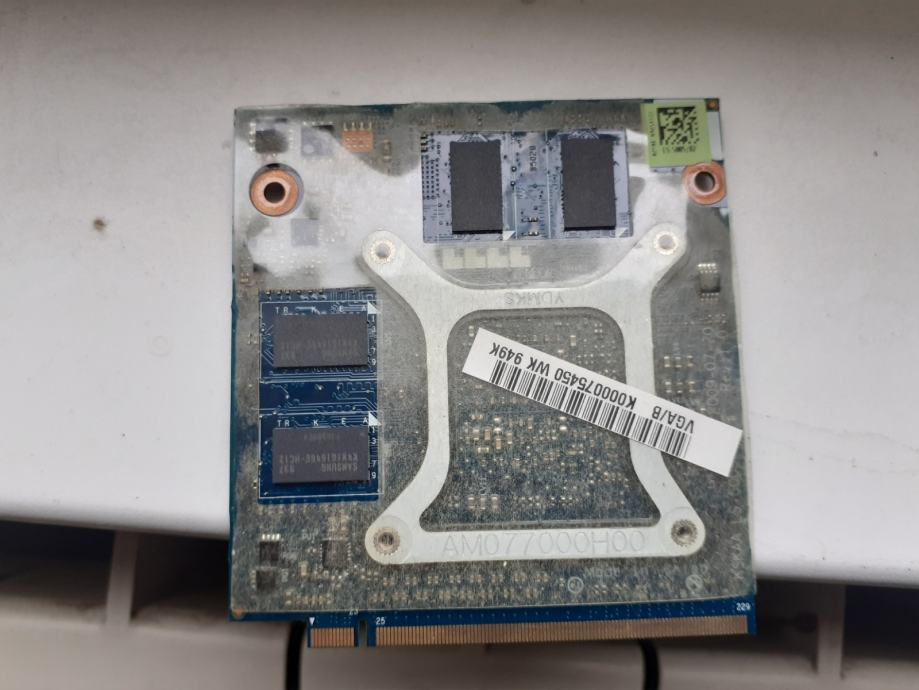 Nvidia GeForce GT 230M KSKAA LS-5005P grafička Toshiba A500 L550