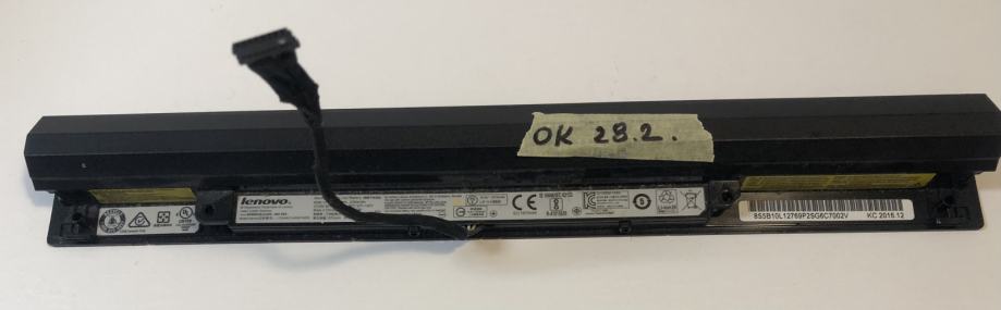 Original baterija za lenovo ideapad modele L15S4A01 (4INR19/65) 14,4V