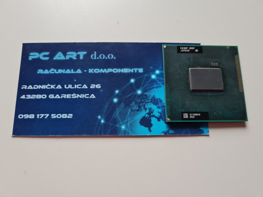 Intel Core i7-2620M SR03F 2,70 GHz PGA988 - Račun / R1 / Jamstvo