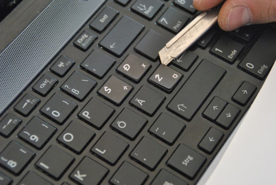 Naljepnice za tipkovnicu - tastaturu - sa slovima - ŠĐČĆŽ - CRO - SLO