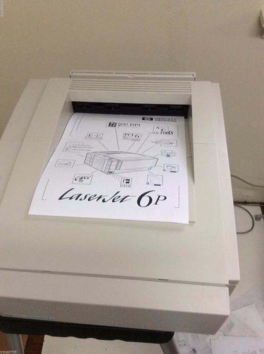 HP LaserJet 6P sa tonerom - ispravan