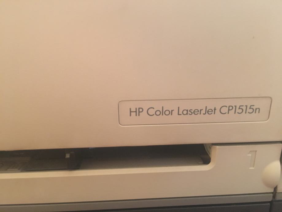 Laserski pisač, HP Laser jet CP1515n COLOR