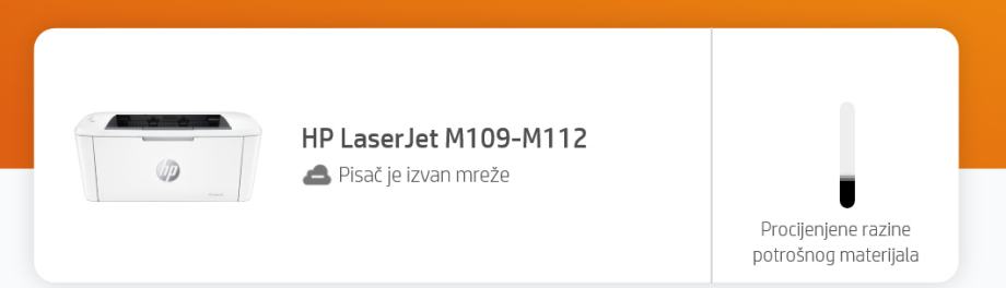 laserski printer HP LaserJet M110we