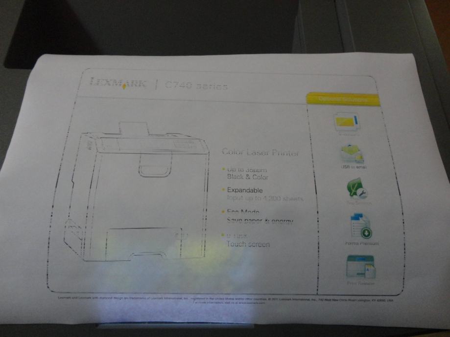 Lexmark C748e - PRILIKA!