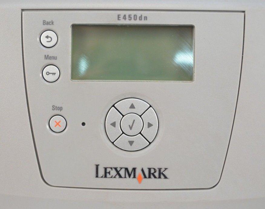 Lexmark E450 printer; može zamjena