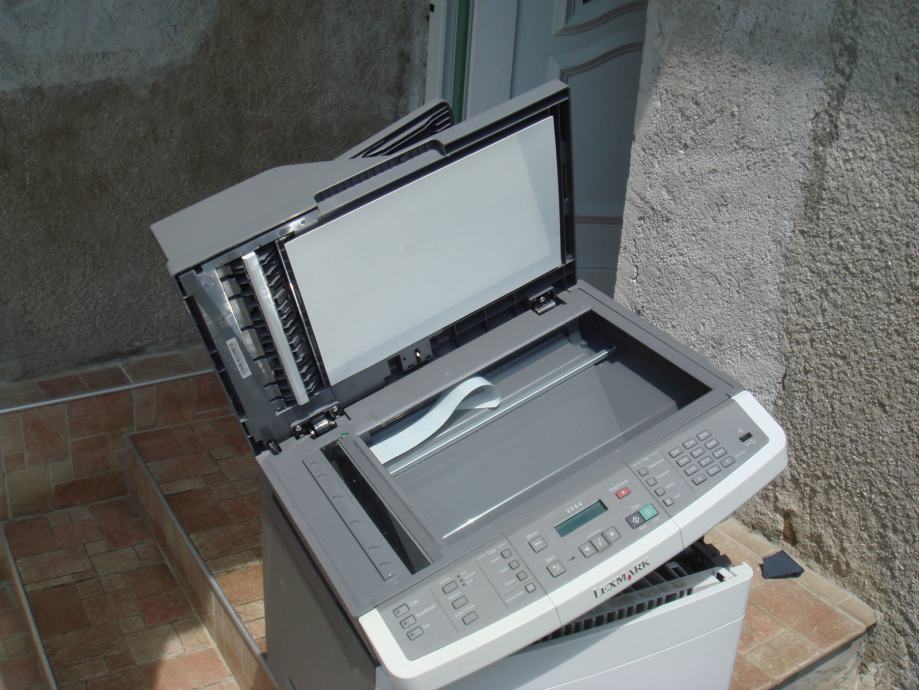 Lexmark x544 laserski printer u boji ,skener ,fax ,duplex printanje