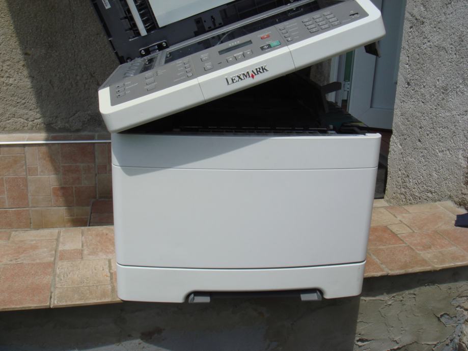 Lexmark x544 laserski printer u boji ,skener ,fax ,duplex printanje
