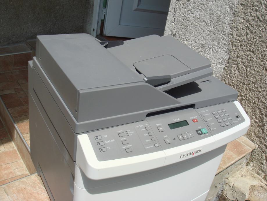 Lexmark x544 laserski printer u boji ,skener ,fax ,duplex printanje