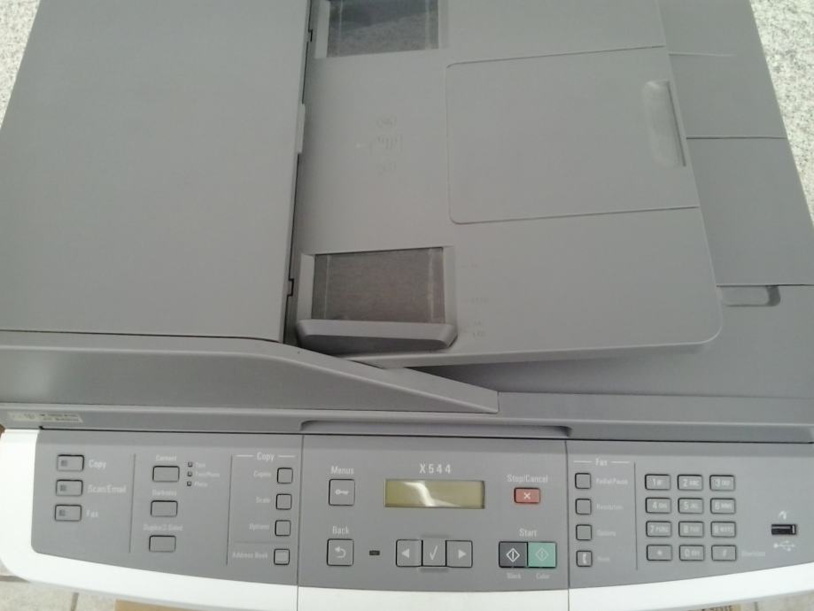 LEXMARK x544 laserski printer i kopirka u boji