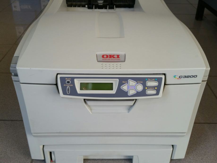 OKI C3200 n - laserski printer u boji 400kn mrežni/USB