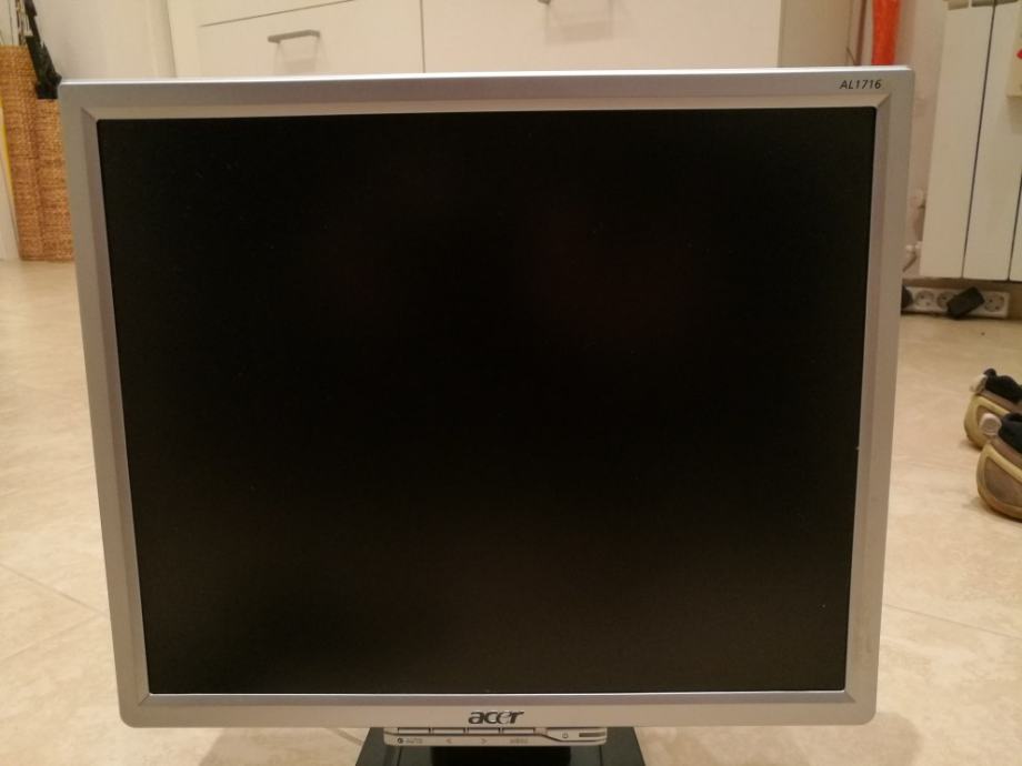 PRODANO!!! ACER AL1716 LCD TFT MONITOR