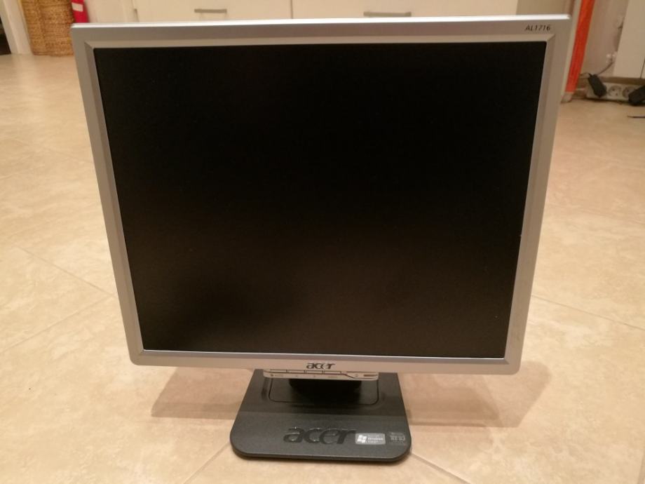 PRODANO!!! ACER AL1716 LCD TFT MONITOR