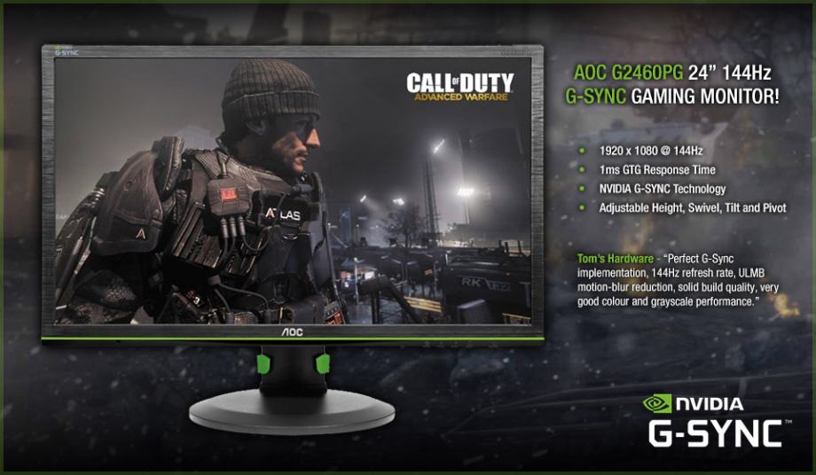 AOC G2460PG GSYNC 144hz