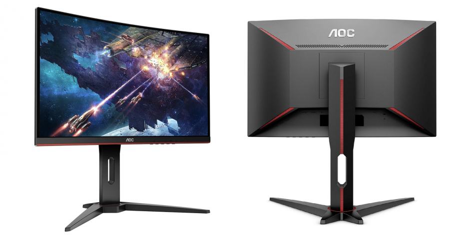 AOC C24G1 24 1920x1080 144hz freesync 1ms curved monitor