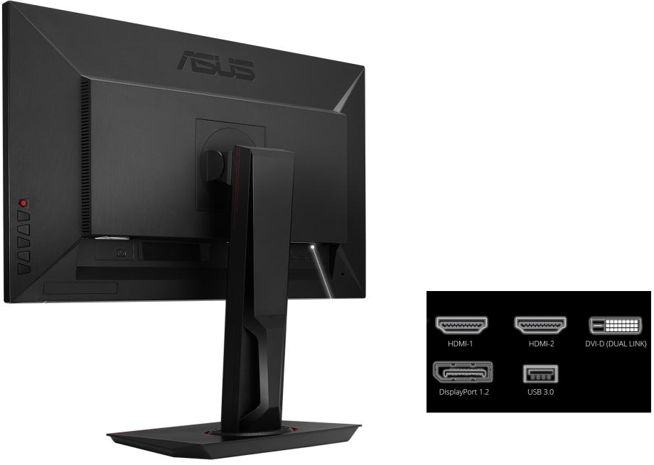 ASUS MG278Q Gaming Monitor - 27 2K WQHD (2560 x 1440), 1ms, 144 Hz