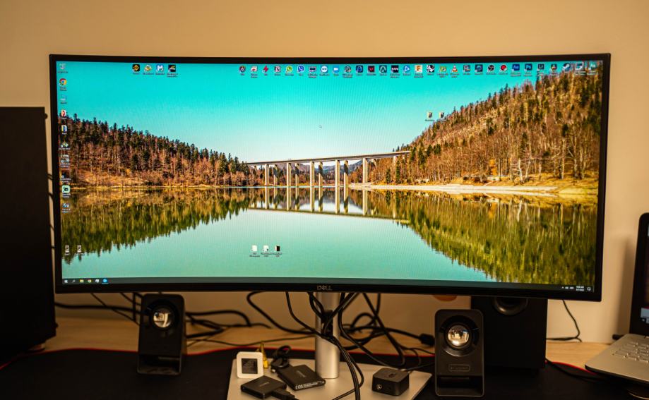 Monitor DELL UltraSharp U3421WE Curved 34.14in, 3440x1440