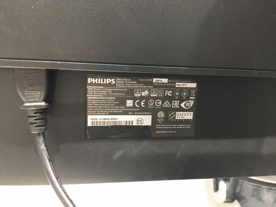 Philips Brilliance 288P 4K Ultra HD LCD monitor