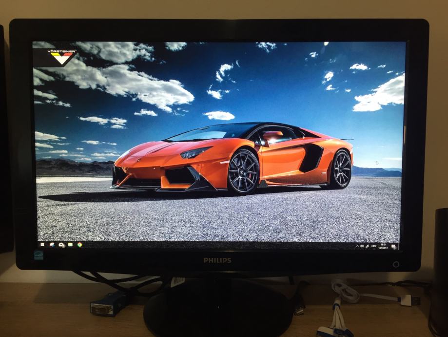 Philips LCD LED Monitor 22 Full HD DVI-D + VGA Ulaz