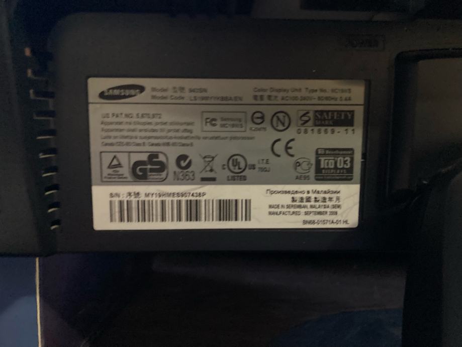 Stari samsung monitor