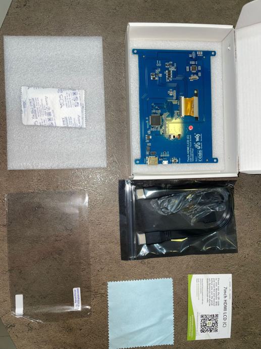 Waveshare 7 inch touch screen Raspberry Pi