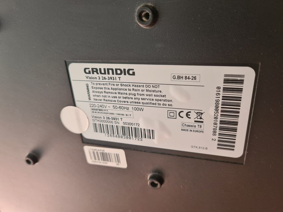 Grundig 26 LCD TV