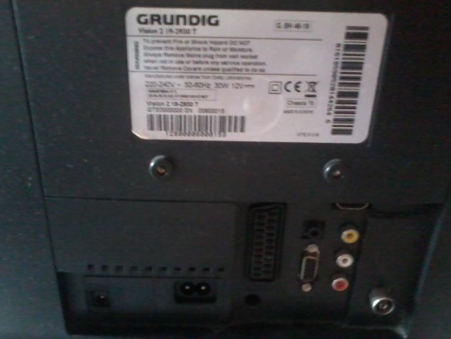 Grundig LCD tv 19