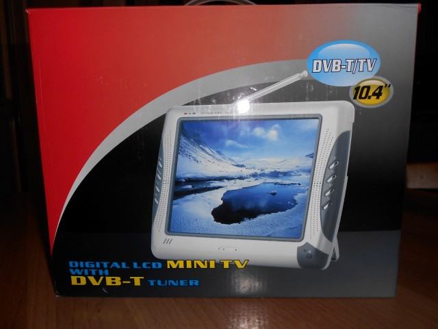 Mini TV, DVB-t, 10,4