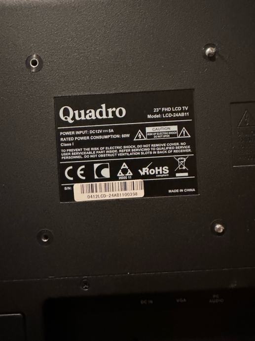 Quadro TV/Monitor 23”